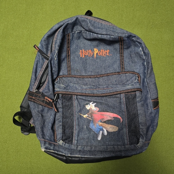 Warner Bros. | Accessories | Vintage Warner Bros Harry Potter Denim ...